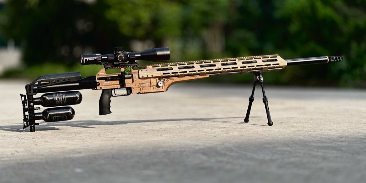 The BinTac MCAR Multi Caliber Air Rifle! – AirGun Tactical
