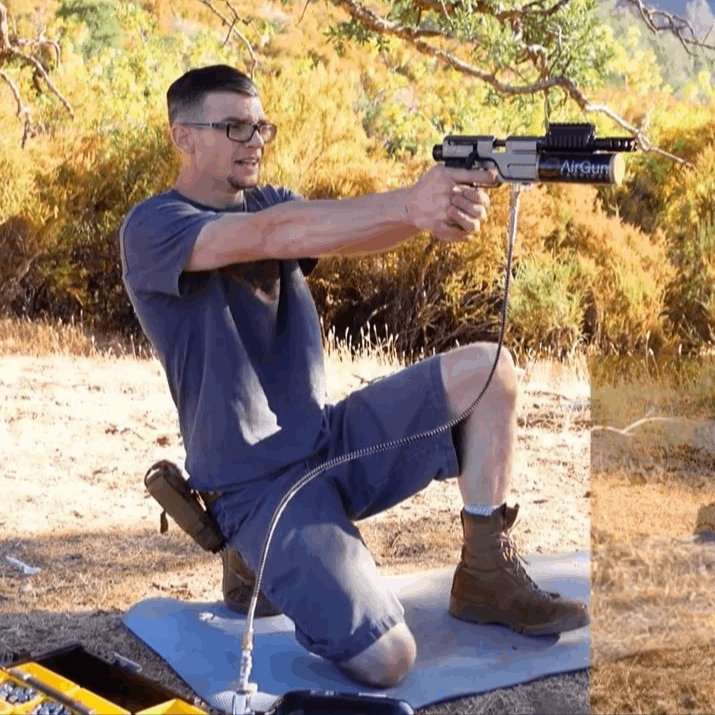 60 inch PCP 4500 Psi Fill Whip Hose Extension – AirGun Tactical