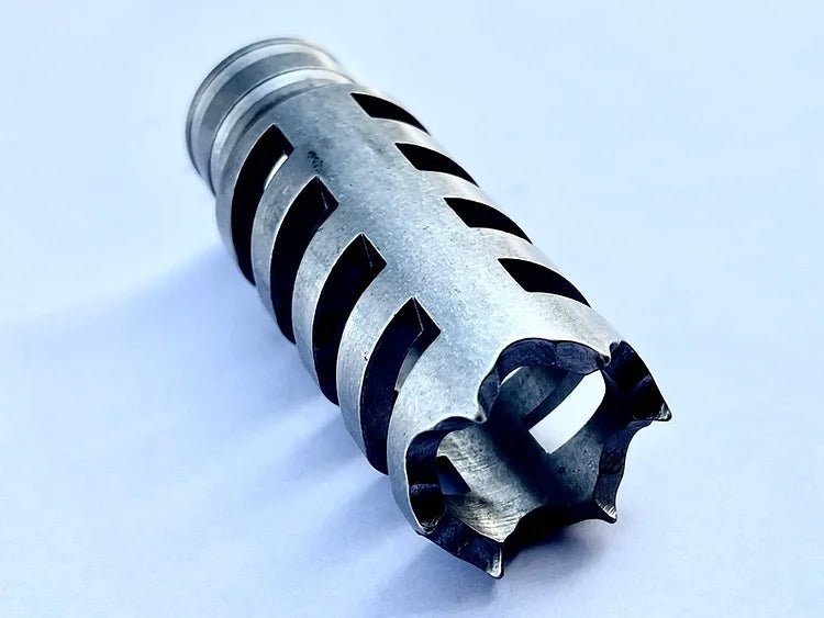 AEA Zeus 58 and 72 Cal Custom 416 Stainless Muzzle Brake – AirGun Tactical