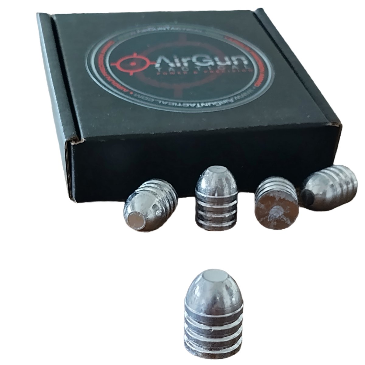 AGT .58Cal. 480Gr 21Ct. Flat Point Airgun Slugs – AirGun Tactical