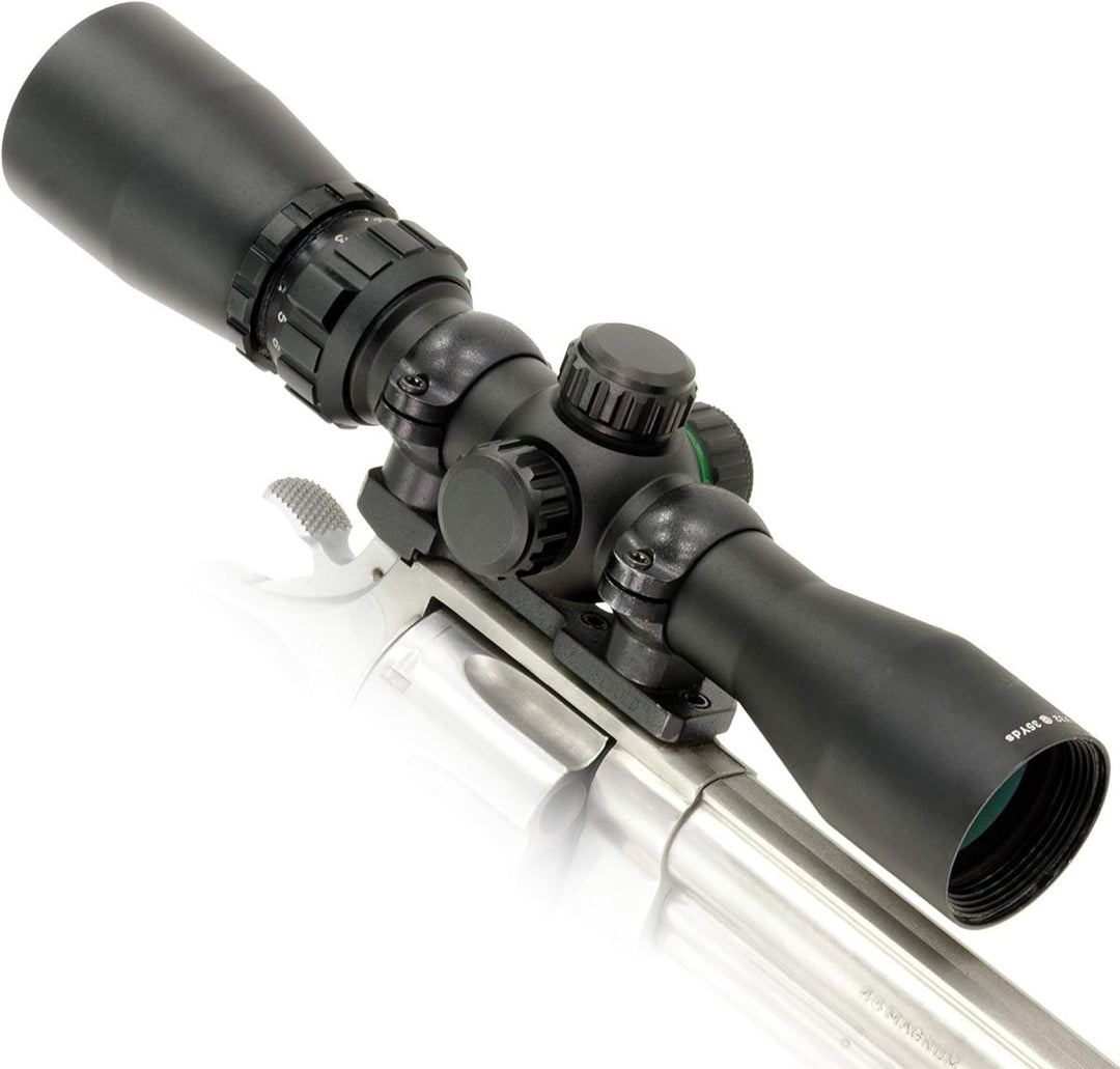 Shotgun Scope AIM Sports 2-7x32 Pistol Scope - Long Eye Relief Scope ...